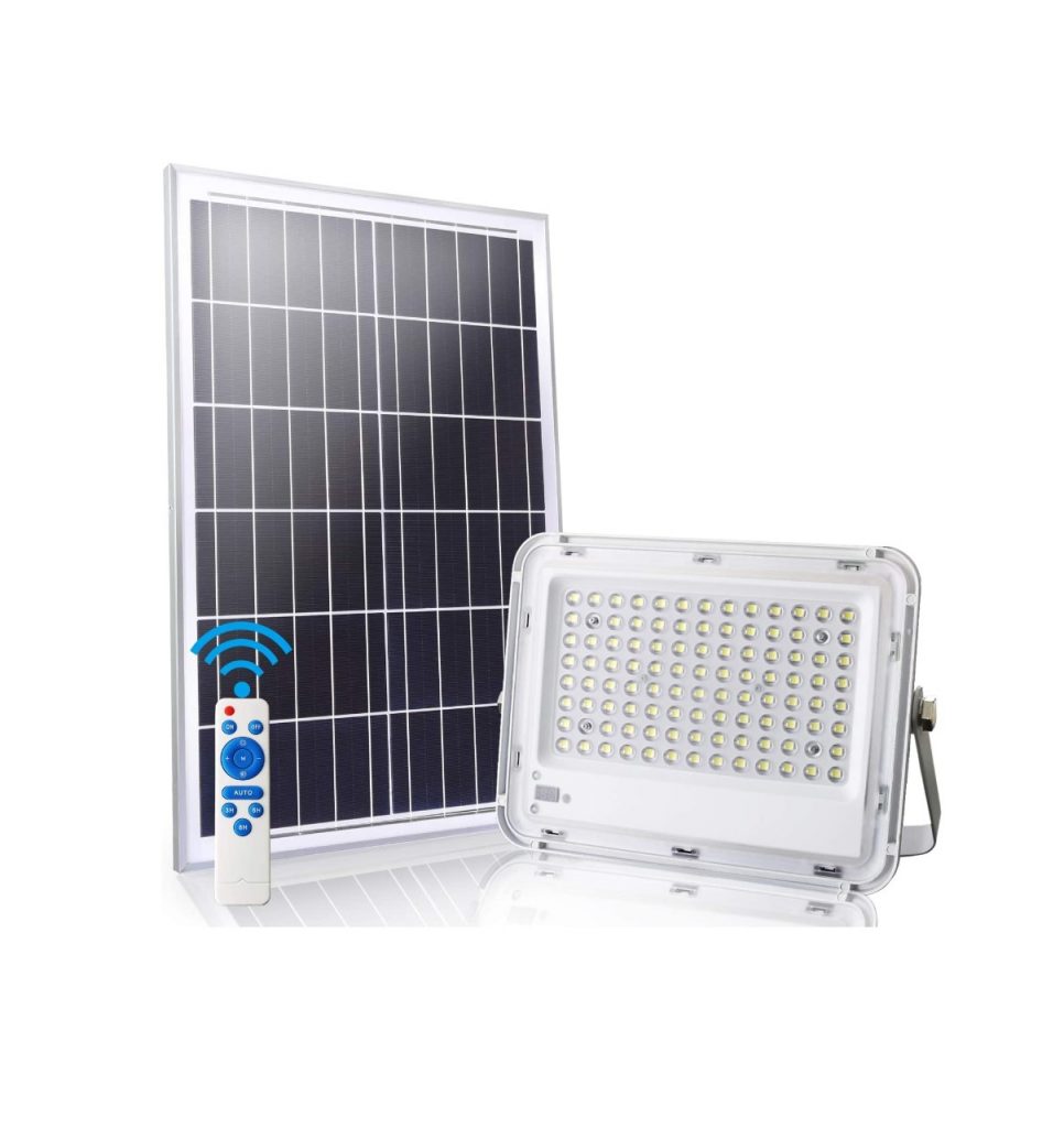 Proiector solar 100 W cu telecomanda – Led Upgrade